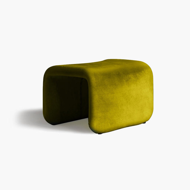 Etcetera Foot Stool Turmeric Yellow